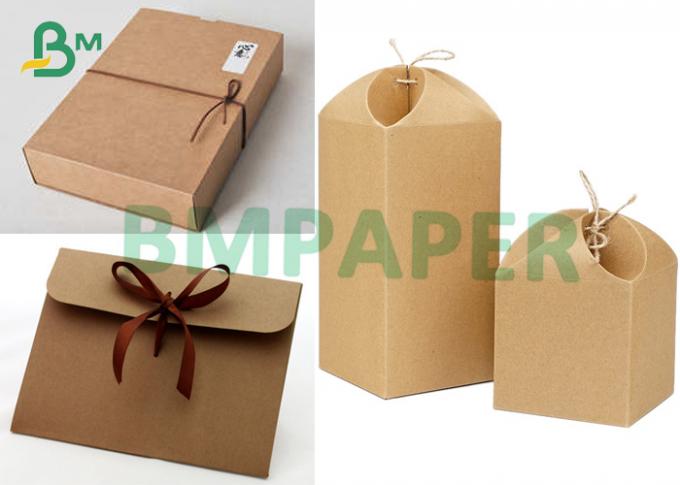 150gsm 100% pure pulp kraft cardboard roll sheet for gift box packaging