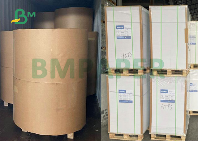 70 x 100cm Size 80lb 100lb 2 Side Coating Gloss Text Paper Sheet For ...