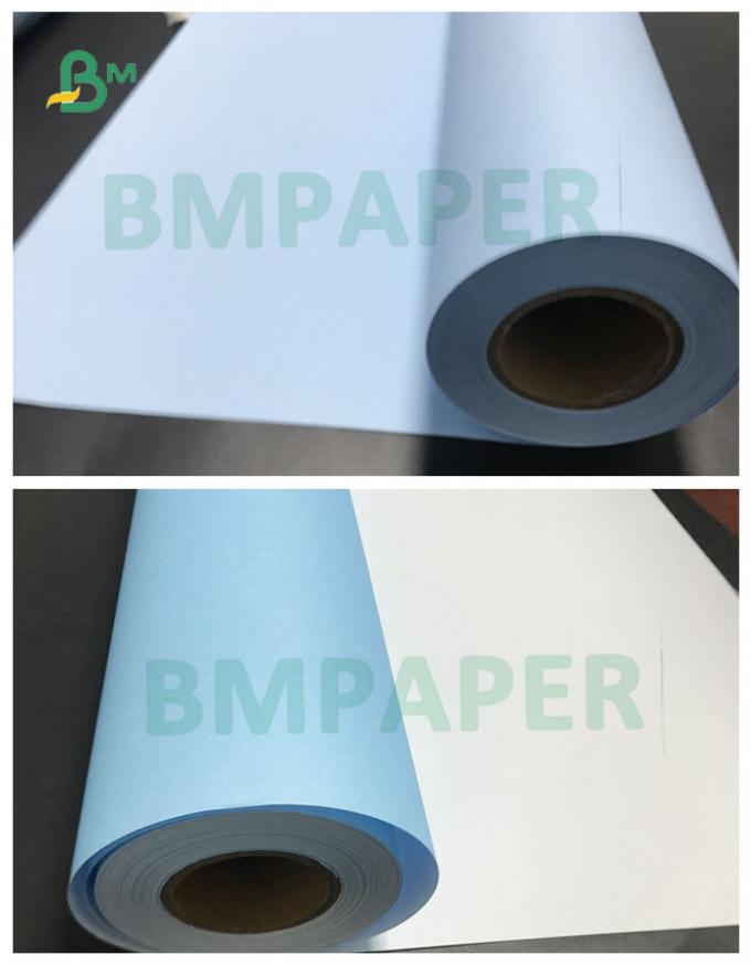 A0 A1 80gsm Cad Drawing Blueprint Plotter Paper Rolls 620mm / 880mm * 150m
