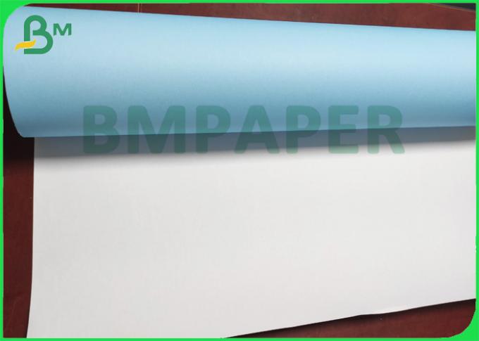 Single Sided Blueprint Bond Paper 80gsm 880mm X 50m 2 Inch Core