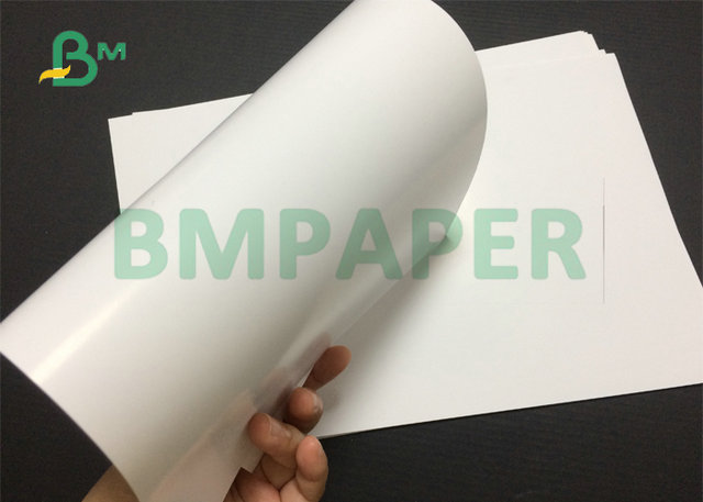 A1 157gsm 200gsm White Color Glossy Coated Printing Paper For Company ...