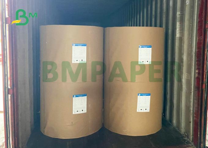 45GSM-52GSM Newsprint Paper In Reels Gray color 77.5cm 63cm Roll Width