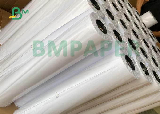 20LB 24LB White Bond Paper Rolls 36inches x 300ft For Architecture Design