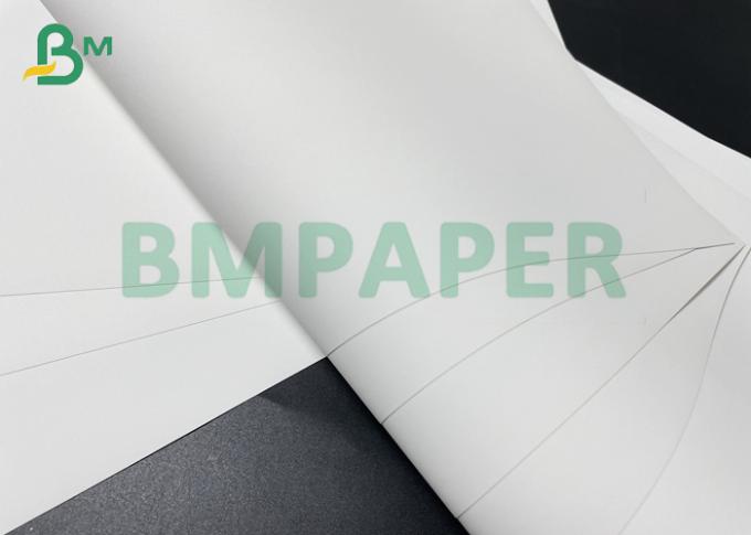 Tear Not To Break 250um PET Synthetic Paper Roll Package For Map