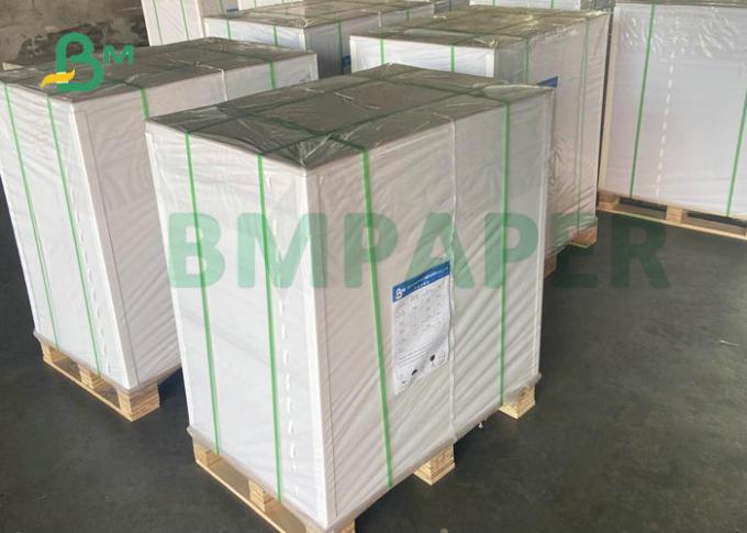 Marketing Material Gloss Coated Art Paper C2S Cover 12pt 14pt 25x38''