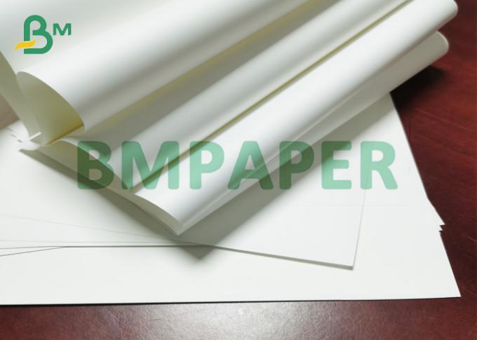 200um White Non Tearable Brochure Paper Good Heat Resistance Synthetic Paper
