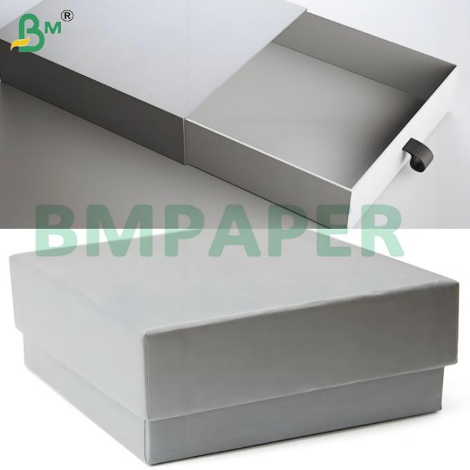 Uncoated Double Side Grey Color Cardboard for Luxury Box Making