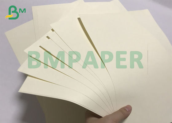Cream Offset Printing 100gsm 140gsm Uncoated Ivory Paper Sheet 24 * 35"