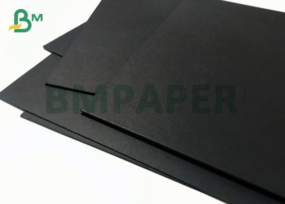 1.5mm 2mm Thick Laminated Full Black Cardstock Board Sheet For ...