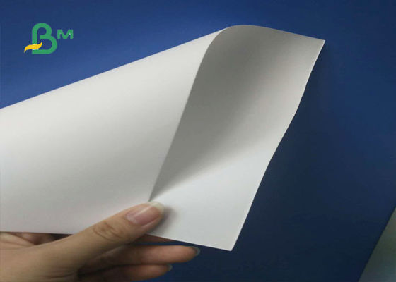 Smooth Paper Surface Virgin Kraft Paper Sheets For Food Bags / Paper Cups