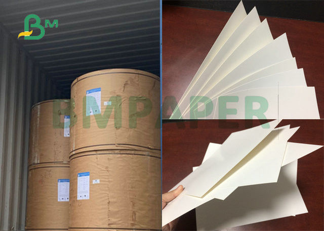 250gsm 300gsm 350gsm Solid Bleach 23"x 35" SBS Paper For Pharmaceutical ...