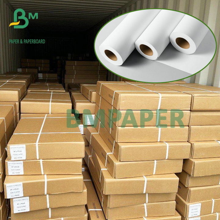2'' Core 28lb Premium Inkjet Matte Coated Paper 36"x150' Roll Carton of 4