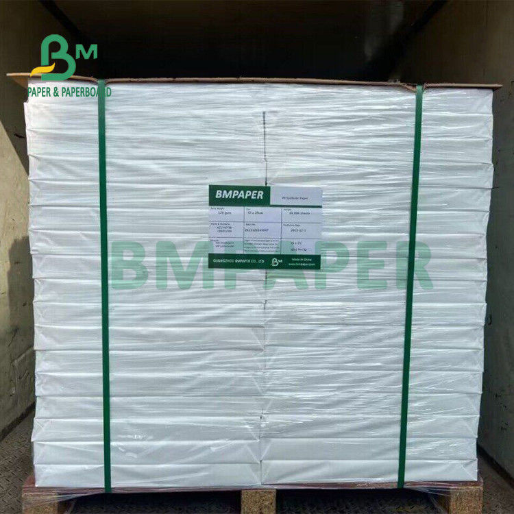 Anti Water 120gsm PP Synthetic Paper For Advertising Banner 57 x 29cm ...