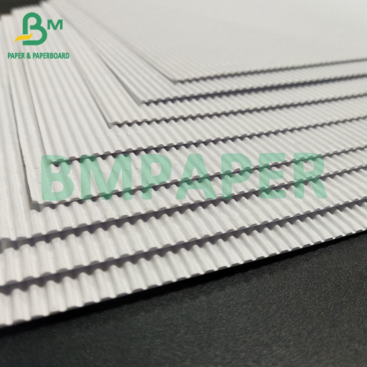 Stable Wide Applicability Two Layers Of White F Flute Paper 1mm For ...