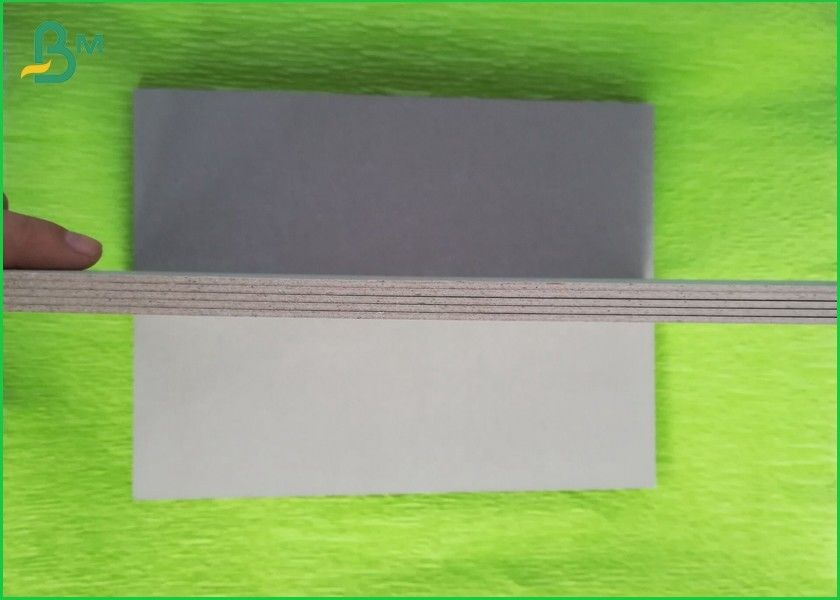 Recycled Pulp Grey Board Paper 2mm Thickness Grey Chipboard For Book ...