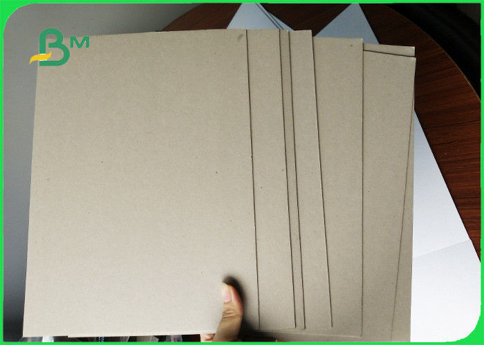 Smooth Surface Grey Paper Roll Grey Core Board Strong Harness For Packaging