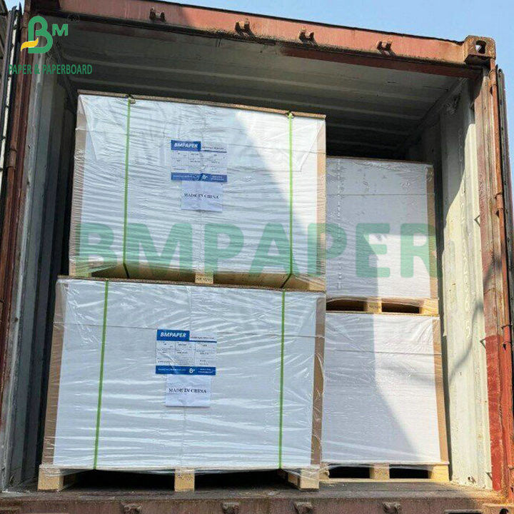 One Sided Coated Glossy 65g 70g Wet Strength Paper For Beer Bottle Labels