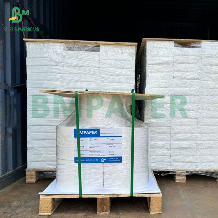 200 microns PP Synthetic Paper For Poster Display 52 x 48cm UV Ink ...