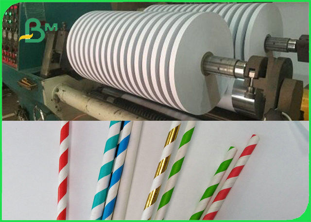 28gsm 27mm 5000m Biodegradable Eco Friendly Straw Pipe Wrapping Paper
