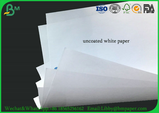 50g 53g 60g 70g 80g 90g Virgin Wood Uncoated Woodfree Paper White For ...