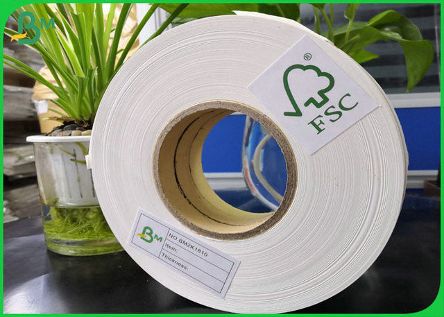 14mm 15mm Width Biodegradable FDA Food Grade Paper Roll 60gsm 80gsm ...