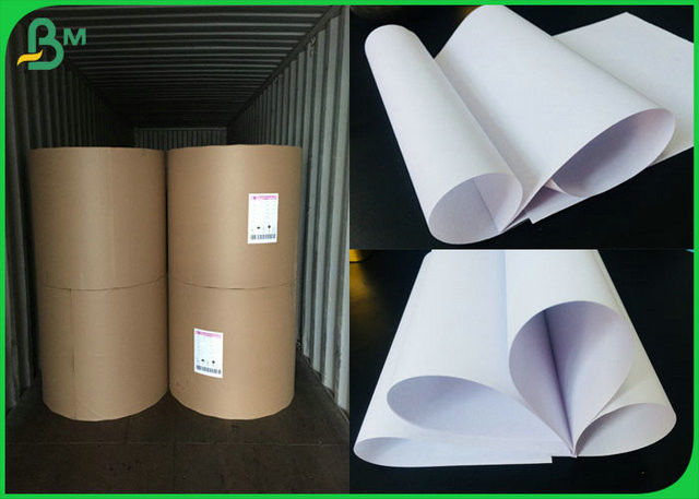 70lb 80lb Good Absorbing Ink Effect Uncoated Woodfree Paper In Reel Or ...
