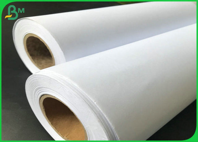 2 & 3 Inch Core 50GSM 80GSM Inkjet Plotter Paper Roll For Garment Drawing