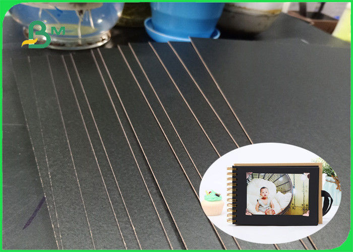 800g Both Sides Black Core Grey Paper Good Hardness For Packing In Sheet