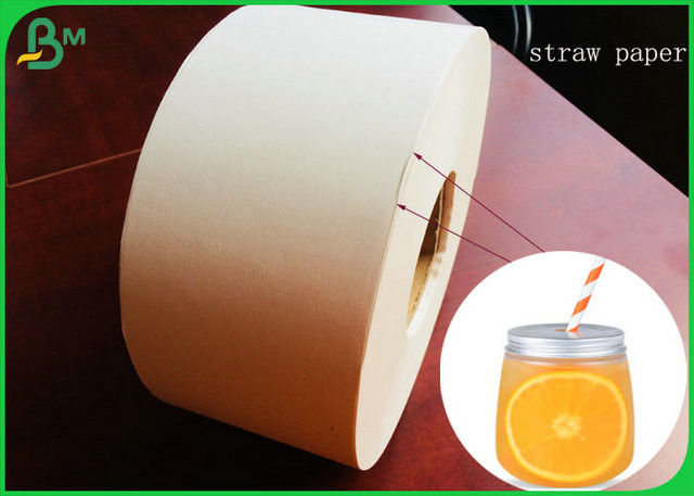 13.5MM 14MM Stripe Printable White Straw Paper roll Material For Making ...