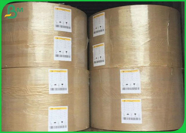 One Side Gloss Butcher Paper/ MG Kraft Paper Roll 30GSM 40GSM with Food ...