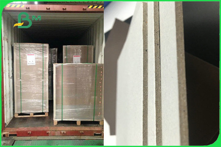 300g 350g 400g C1S Grey Back Cardboard 1160mm 1300mm In Jumbo Roll FSC ...