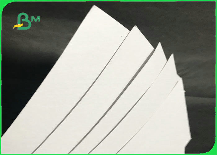 High Bright 0.6mm 0.9mm White Water Absorbent Paper For Coaster