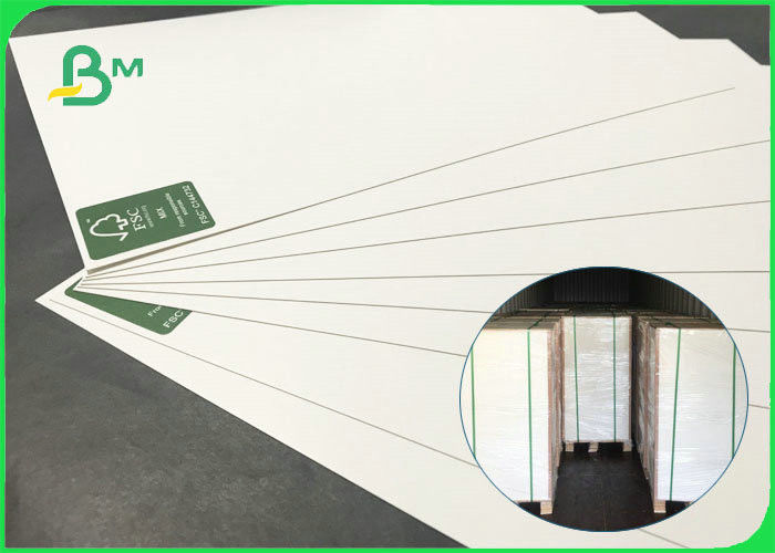 230GSM - 400GSM One Side Coated Ivory Paper Board For Industry Packaging