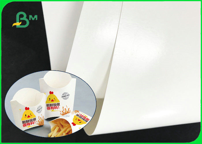 Food Grade 14PT + 15g PE One Side Coated Folding Box Board For Food ...
