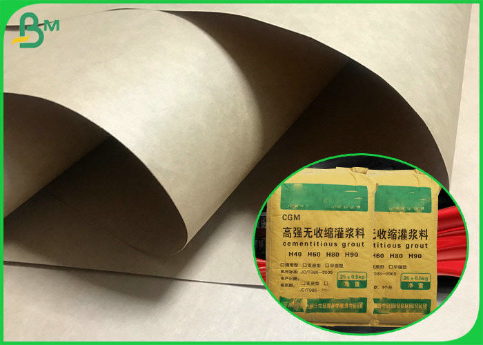 SGS Approved Hard Stiffness 90gsm Natural Brown Kraft Liner Paper For ...