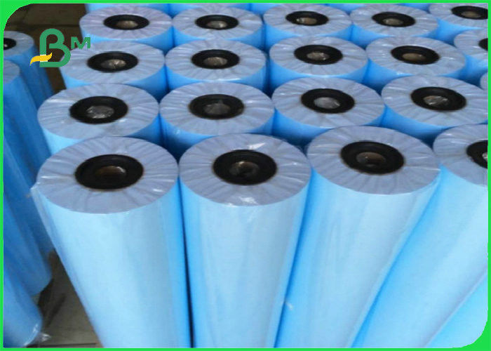 20LB Blue Tinted Bond Paper For Plotter Printers A0 A1 Clear Image ...
