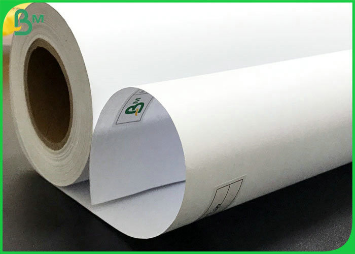 73inch Width 40gsm To 80gsm CAD Marker Paper Rolls For Plotter Inkjet ...