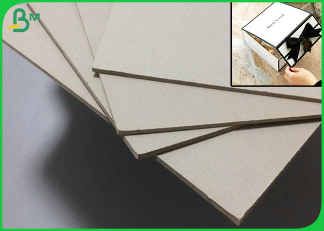 2mm 2.5mm Thickness 2 Side Gray Carton Board For Rigid Box Making