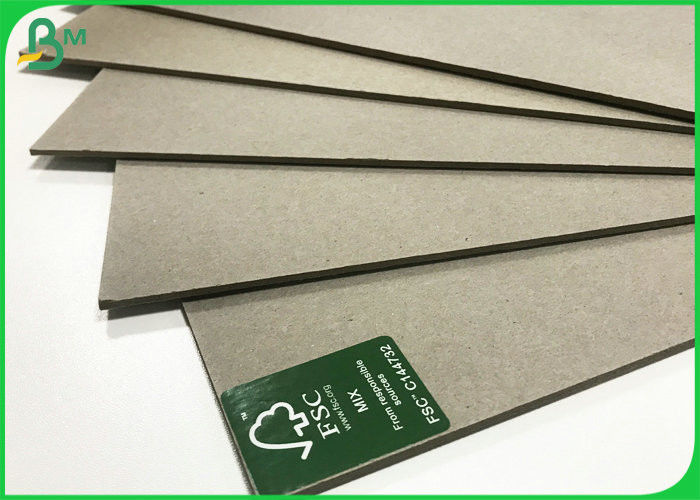 Reciclado Double Grey Board 1.6mm 2mm Laminated Grey Carton Cardboard ...
