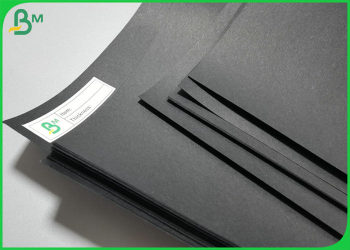 A4 Sheet 250gsm 300gsm Black Cardstock Paper Board full Colored Cardboard