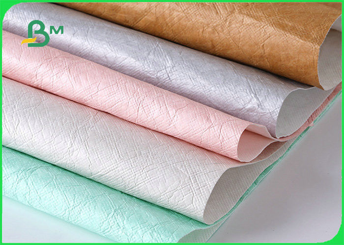 1025D PU Coated Colorful Tyvek Paper For Tote Bag Breathable Waterproof