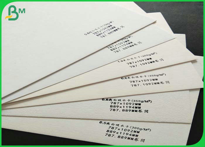 White Color 0.8mm Absorbent Paper For Car Fragrance Sheet