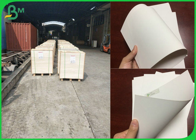 300GSM Single Coated And Glossy White Ivory Board Paper For Making ...