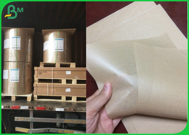 Uncoating Brown Color 70gsm 80gsm Food Grade Kraft Paper For Packaging Food