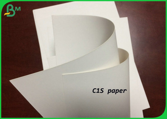 80gsm 130gsm Coated Silk C1S Paper For Making Advertising Brochure Or ...