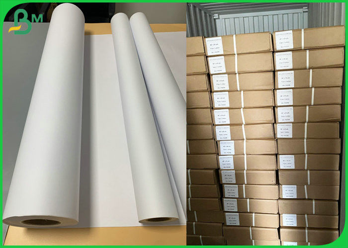 20lb 36 inches x 150ft Bond Paper 3'' Core CAD Plotter Roll 2 Rolls Per ...