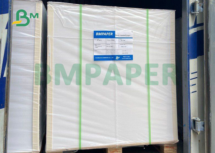 Virgin Pulp White Offset Printing Paper For Magazine Printing 650 x 920mm