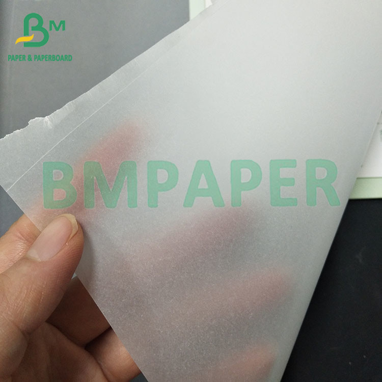 60gsm 24'' 36'' White Tracing Paper Transparent Copying Paper For ...