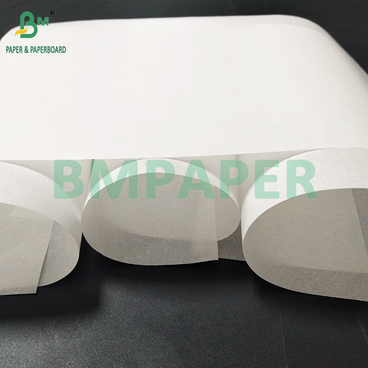 60gsm Kit7 Pure Bleached Greaseproof Paper For Wrapping Kebabs