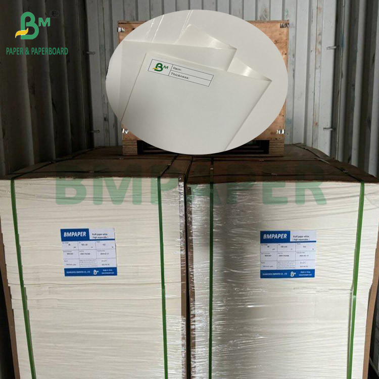 58gsm 60gsm LWC Light Weight Coated White Paper Sheets Form Two Sides Gloss